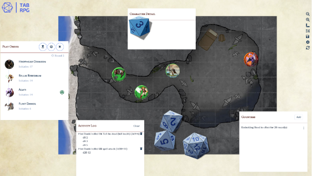 Virtual Tabletop and Gaming Utilities - TabRPG